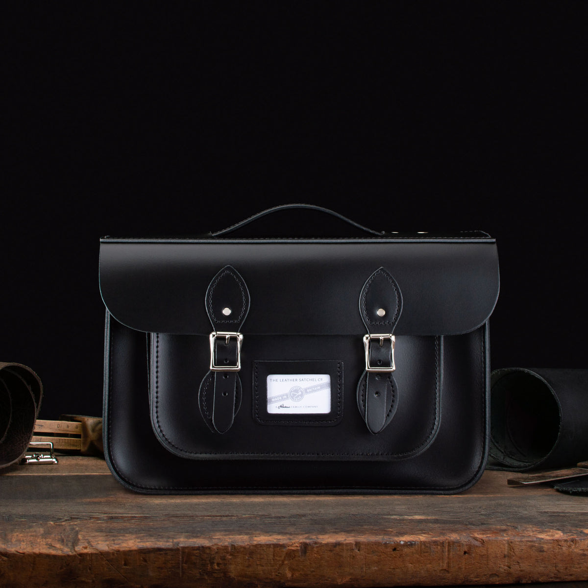 14 Inch Briefcase Satchel | The Leather Satchel Co.