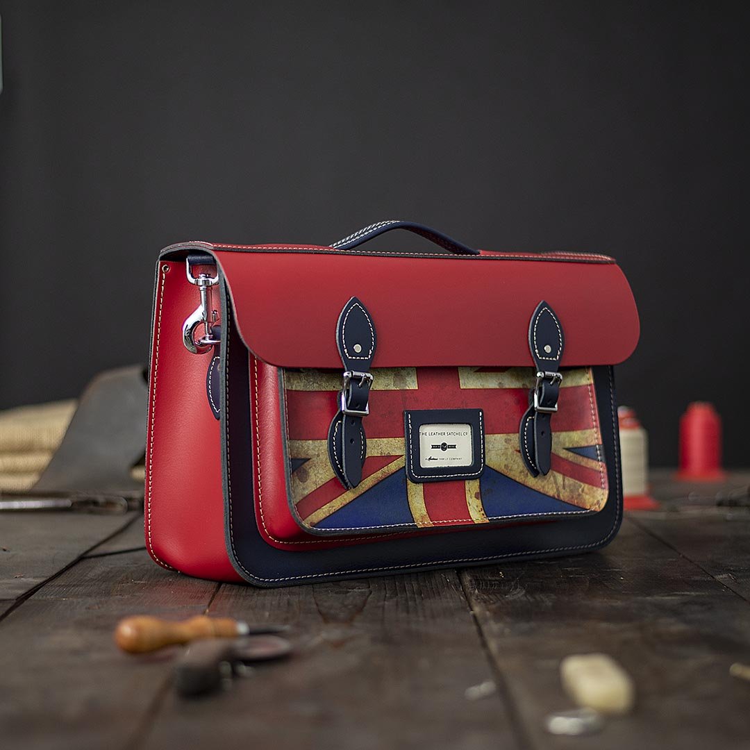 16.5 Inch Briefcase Satchel | The Leather Satchel Co.