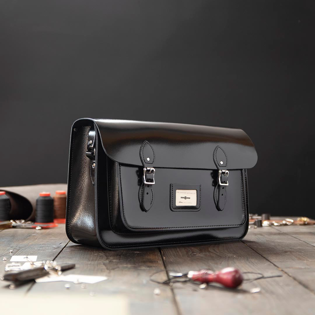 16.5 Inch Leather Satchel Bag | The Leather Satchel Co.