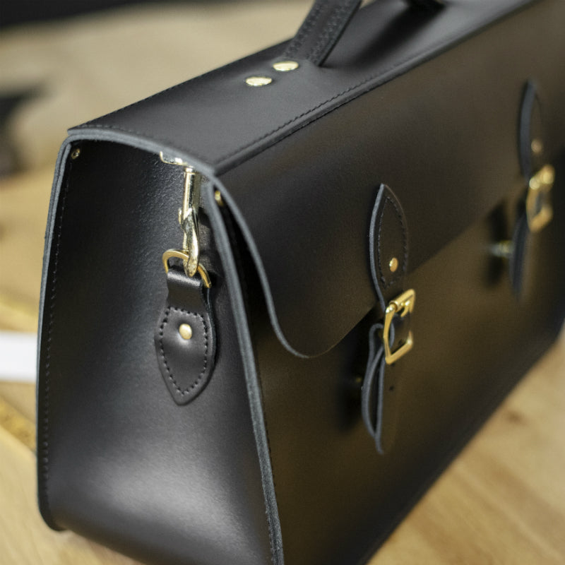 16.5 Inch Briefcase Satchel | The Leather Satchel Co.
