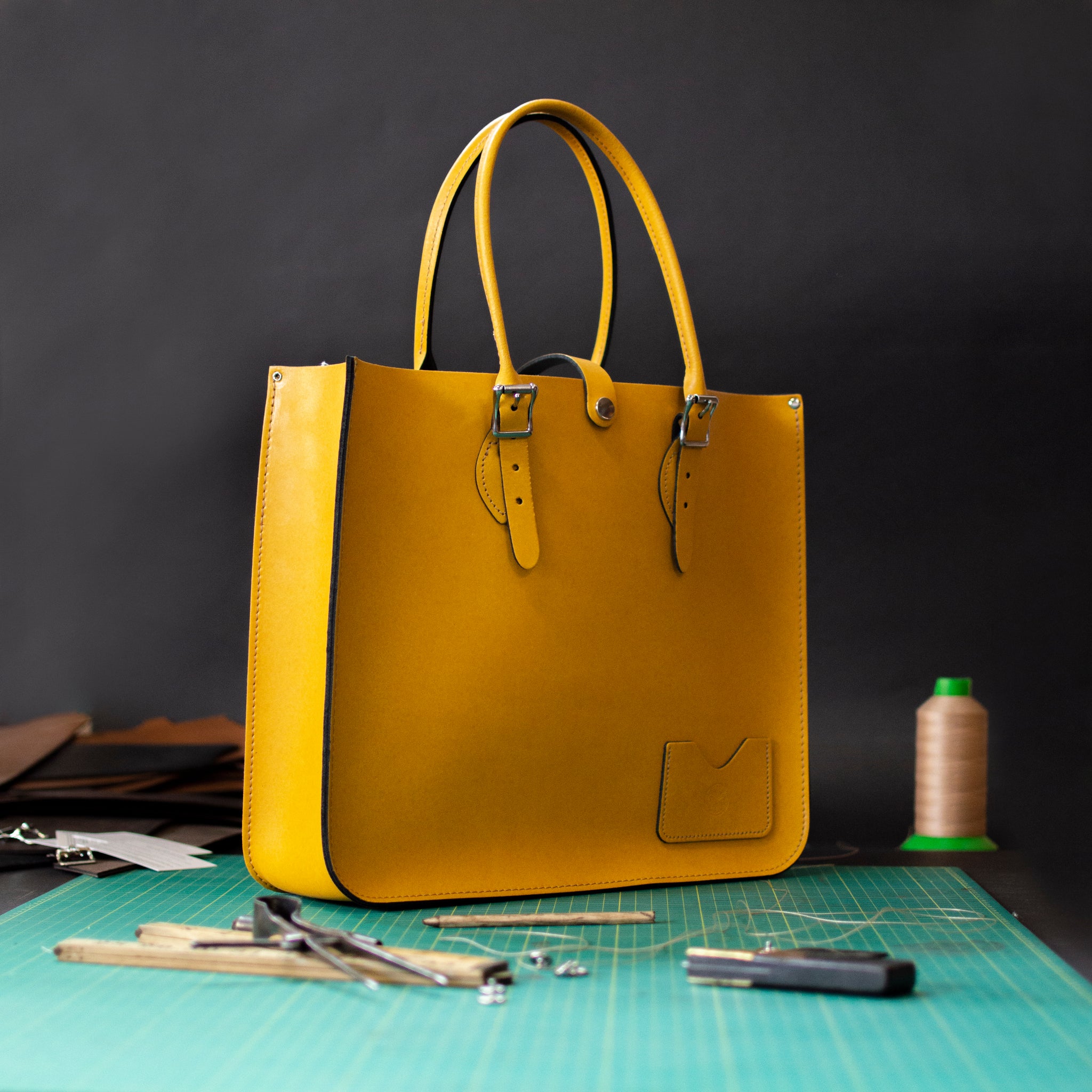 Landscape Leather Tote Bag | The Leather Satchel Co.