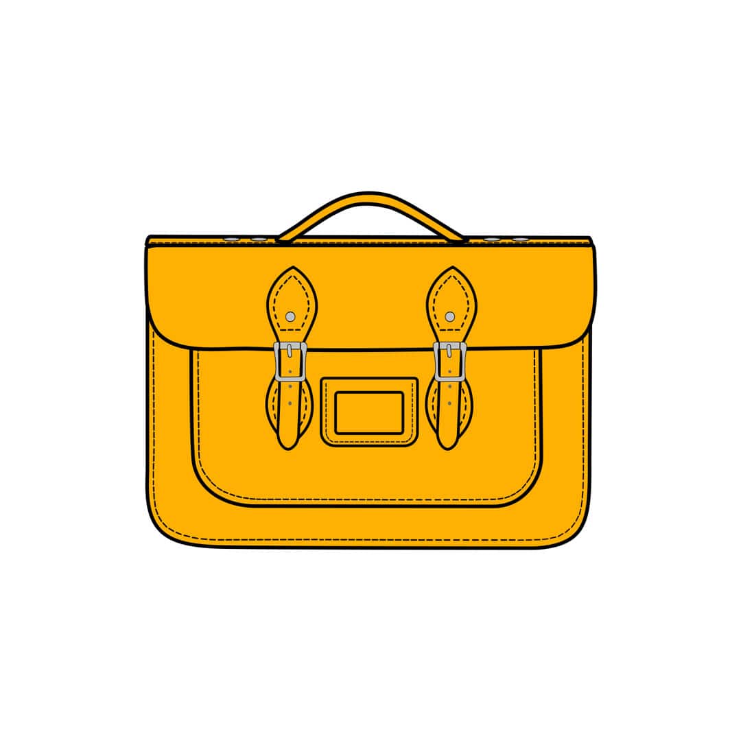 15 Inch Briefcase Satchel | The Leather Satchel Co.