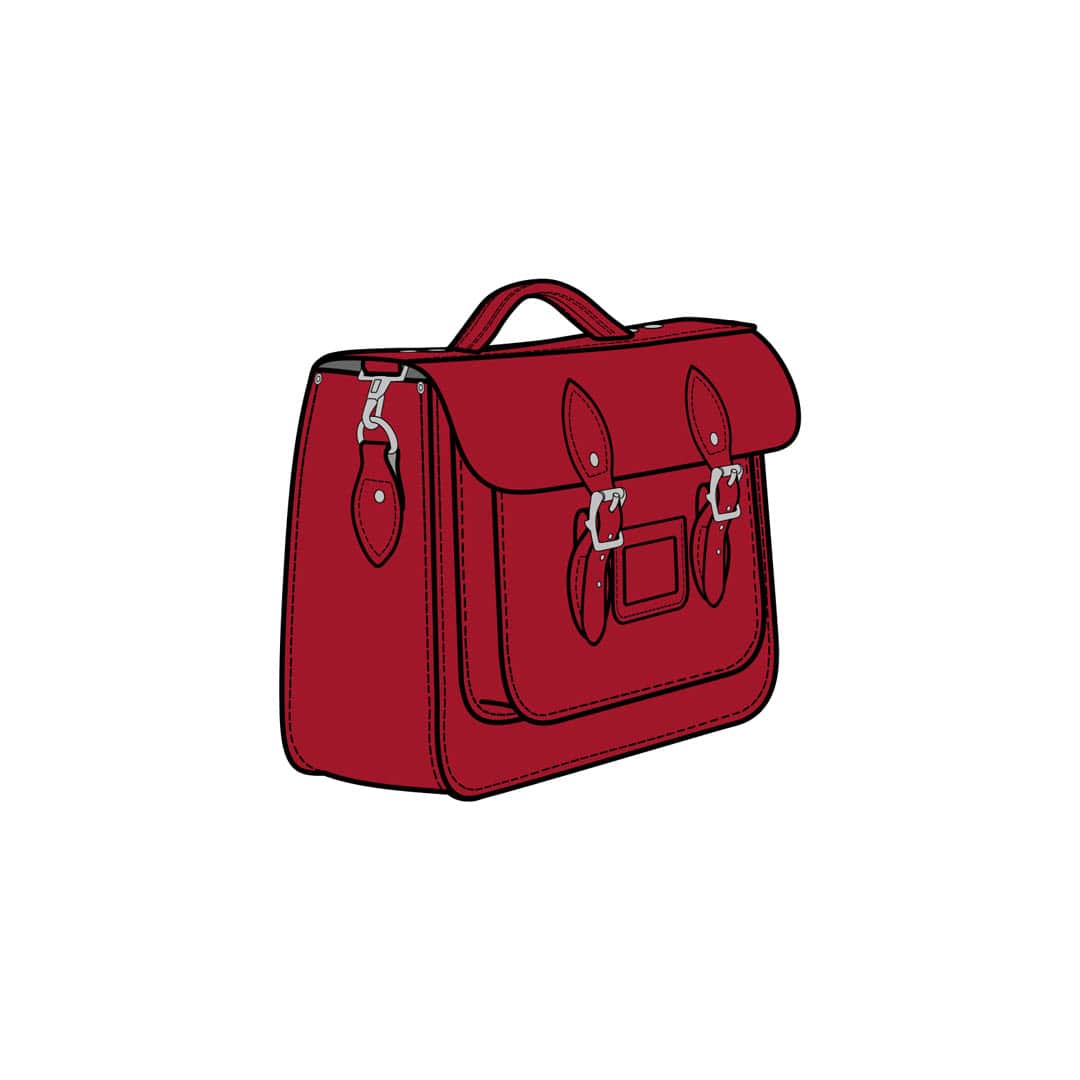 15 Inch Briefcase Satchel | The Leather Satchel Co.