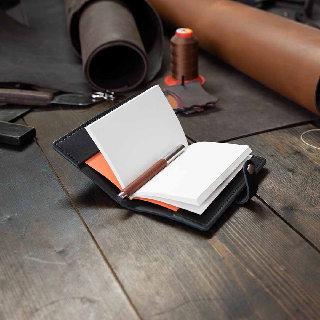 Small Leather Notebook Cover | The Leather Satchel Co.