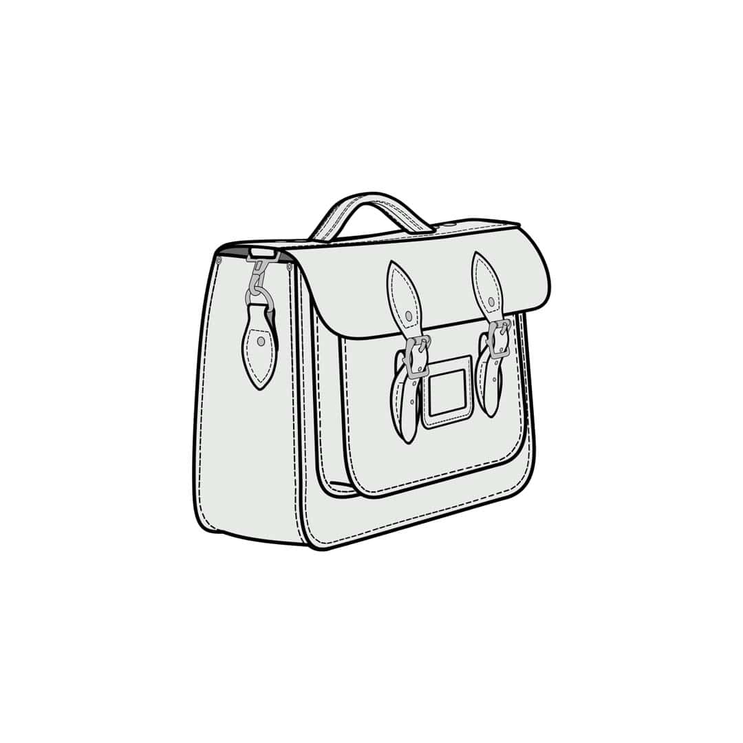15 Inch Briefcase Satchel | The Leather Satchel Co.